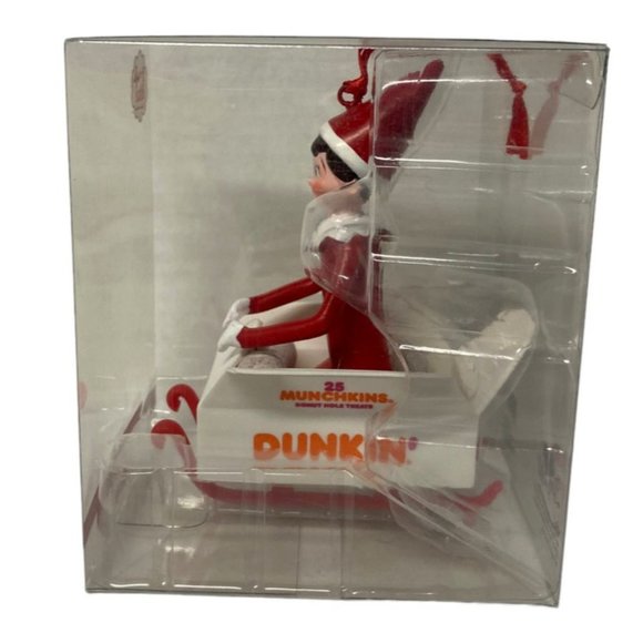 Dunkin' | Holiday | Brand New Dunkin Elf On The Shelf Ornament 222 ...